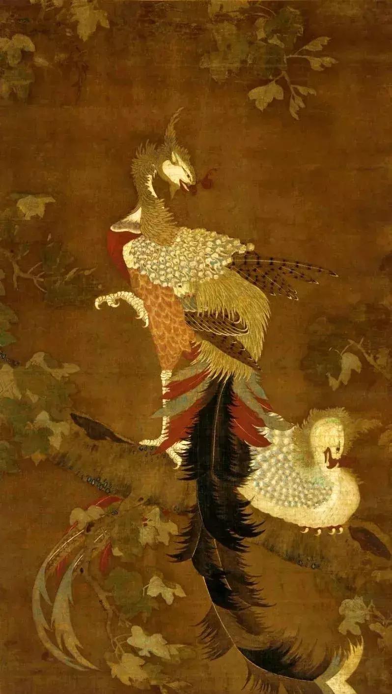 One family of flowers and birds, Bian Luan in Tang Dynasty, Xu and ...