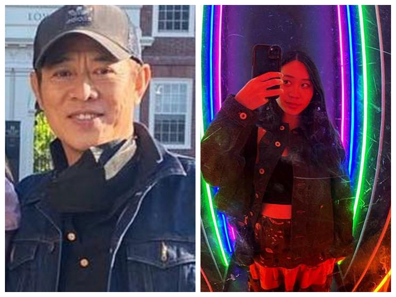 Li Lianjie's family of three is rare in the same frame, the two ...