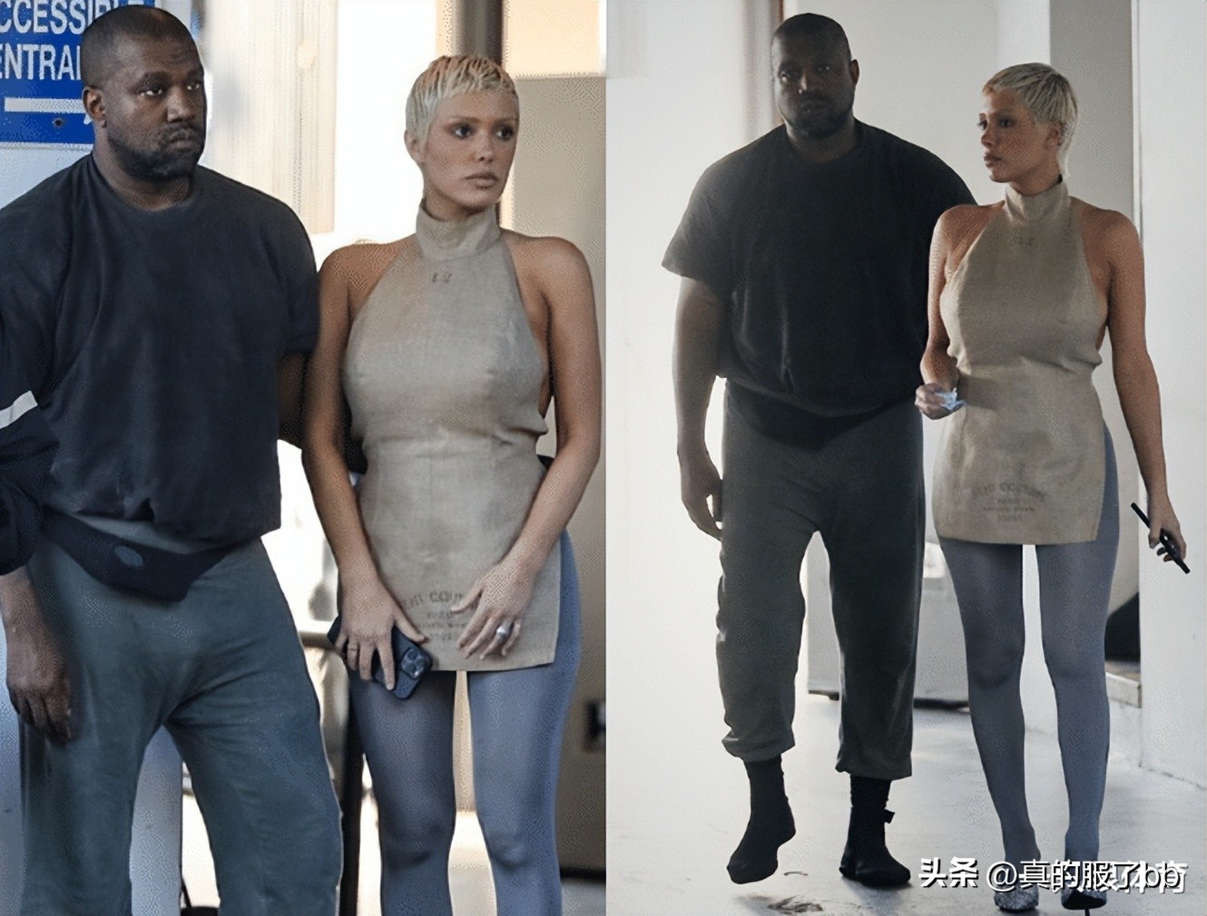 Kanye's second wife showed off her ample butt and adorable midriff ...