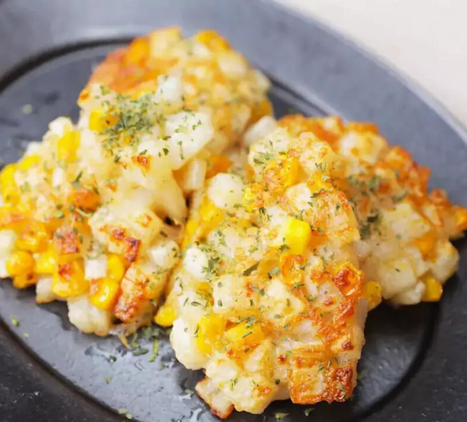 Crispy and fluffy "Yam Burrito"! Mix all ingredients and cook until ...