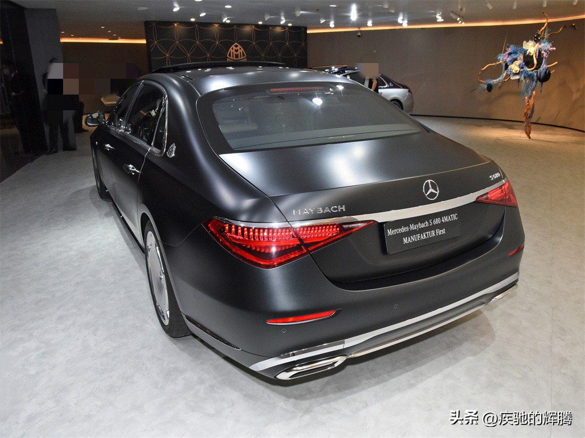 Maybach S680 ingenious and high-definition first release: 6.0T+9AT bursts with 612 horsepower ...