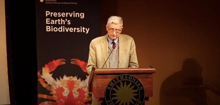 The famous entomologist and pioneer of social biology "Ant-Man" Wilson ...