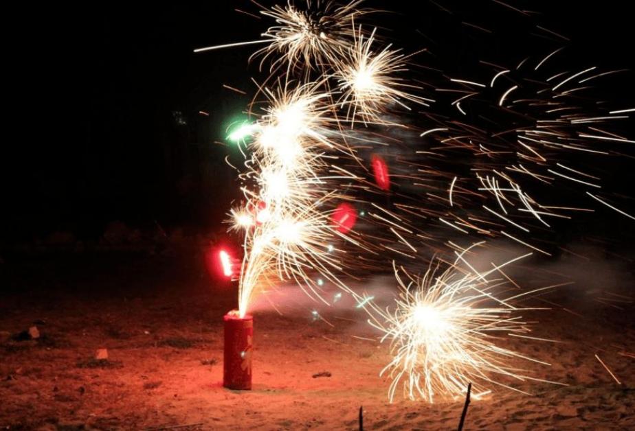 When did fireworks and firecrackers that have been set off for ...