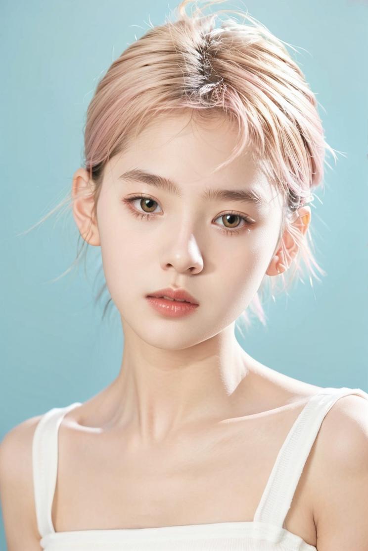 The beauty of personality, the stunning beauty girl pure desire system ...