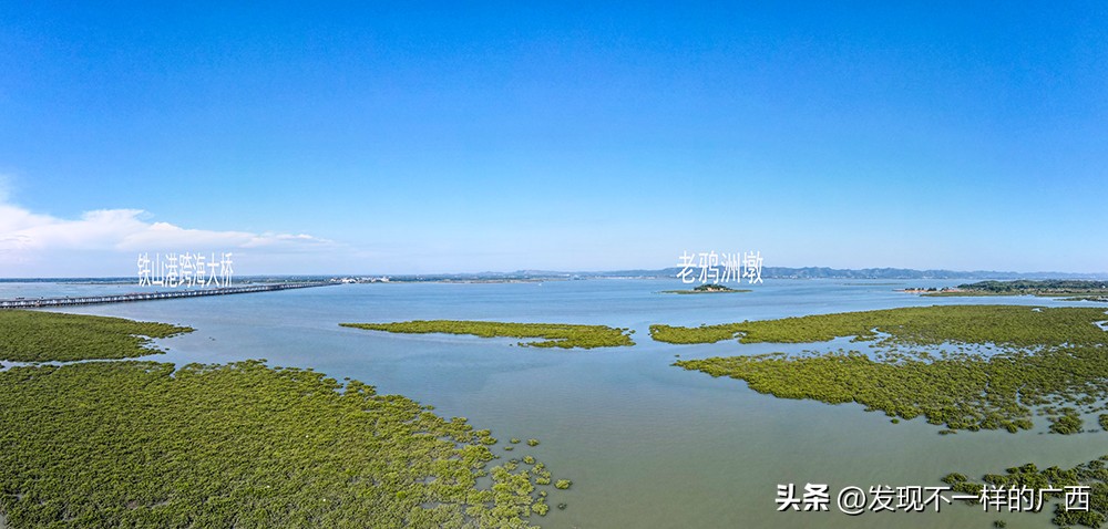 The most beautiful island in the waters of Tieshan Port in the Beihai ...