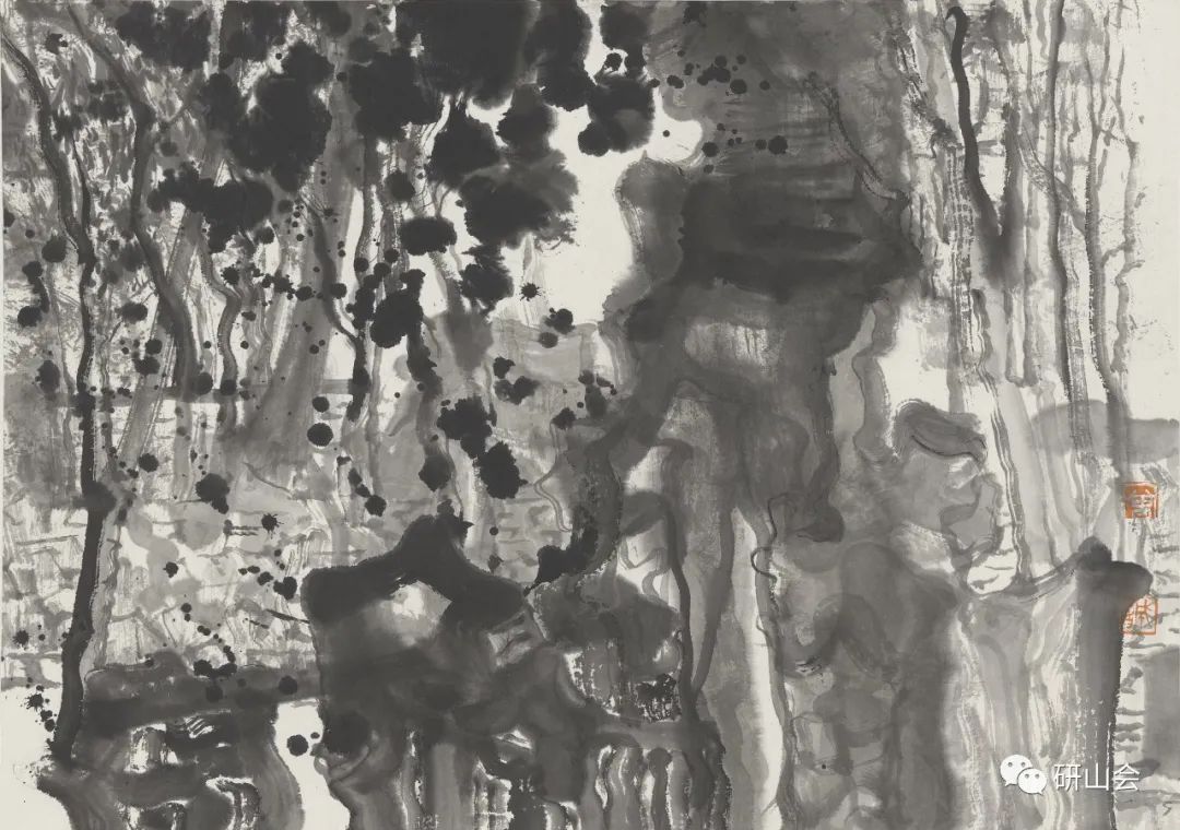 Appreciation of the works of young landscape painter Zeng Cheng, a ...