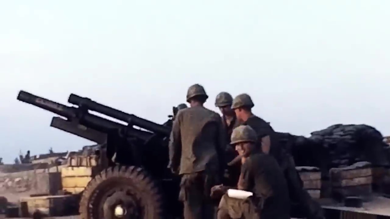 The 105mm towed M102 howitzer, the most effective artillery in the ...