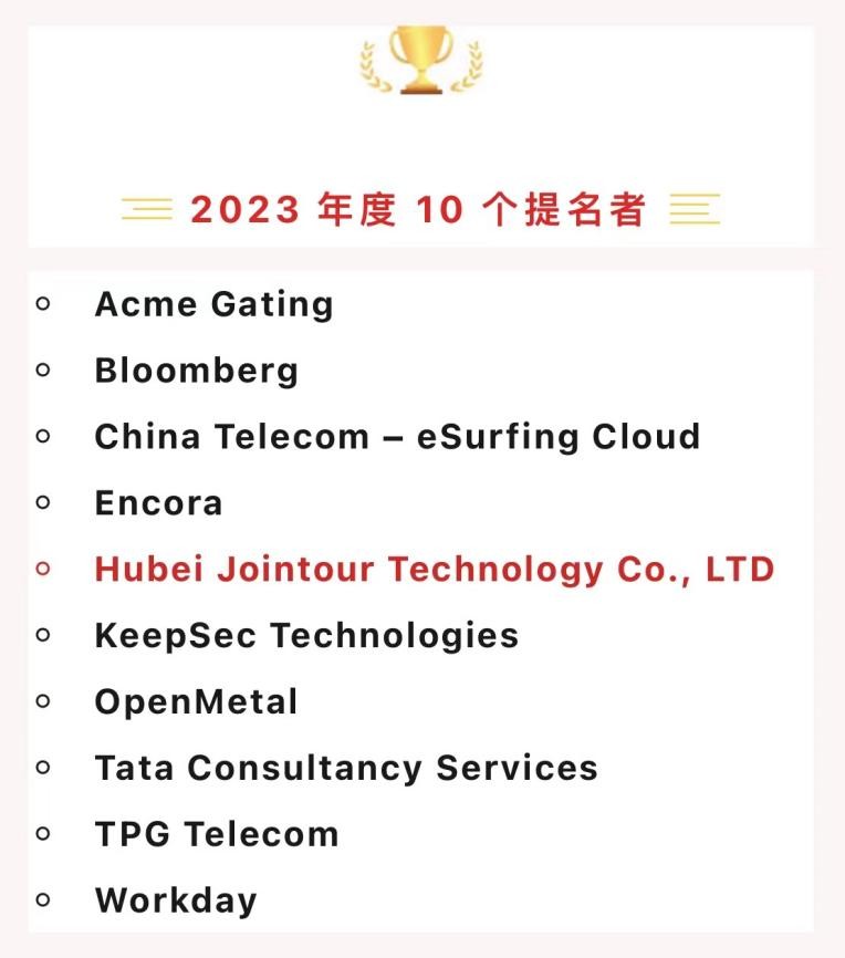 Juyou Technology, which provides cloud services from Huayun Data, was nominated for the "2023 ...