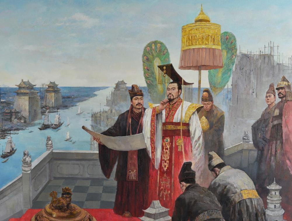 Why did Emperor Wen of the Sui Dynasty establish the capital of Chang ...