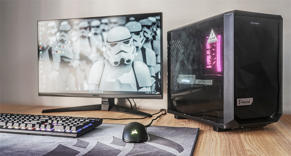 13600K + ASRock Z790 itx + Zotac 3060 Moon White + Fractal Technology ...