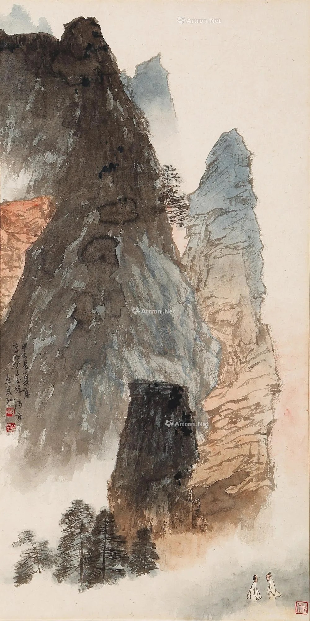 Appreciation of Li Yihong's Landscape Paintings - iMedia