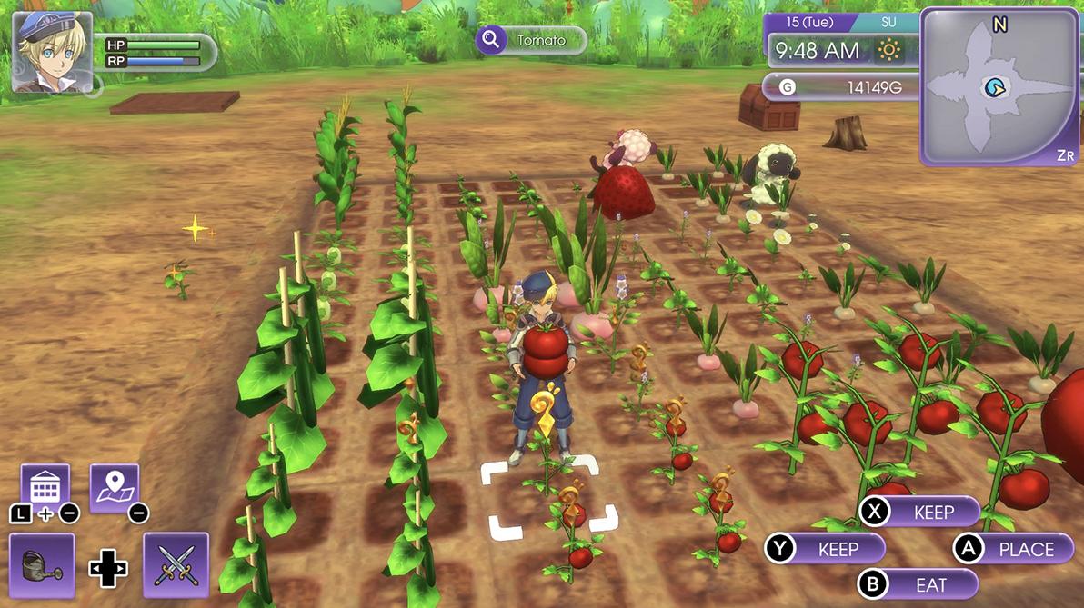 No JRPG is more free! Farming and fighting monsters, getting married ...