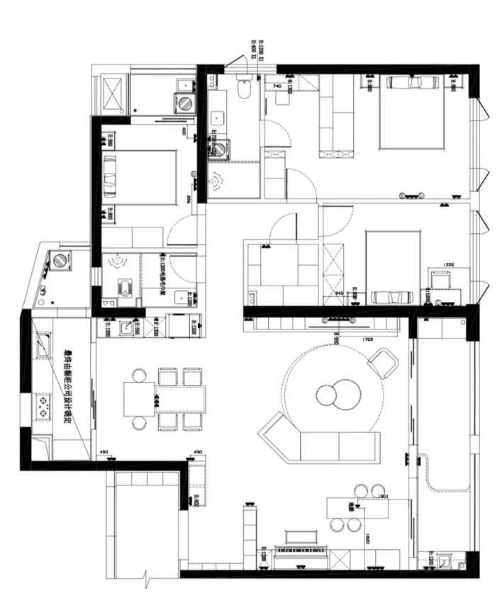 The Chongqing couple posted their new house of 198 square meters and ...