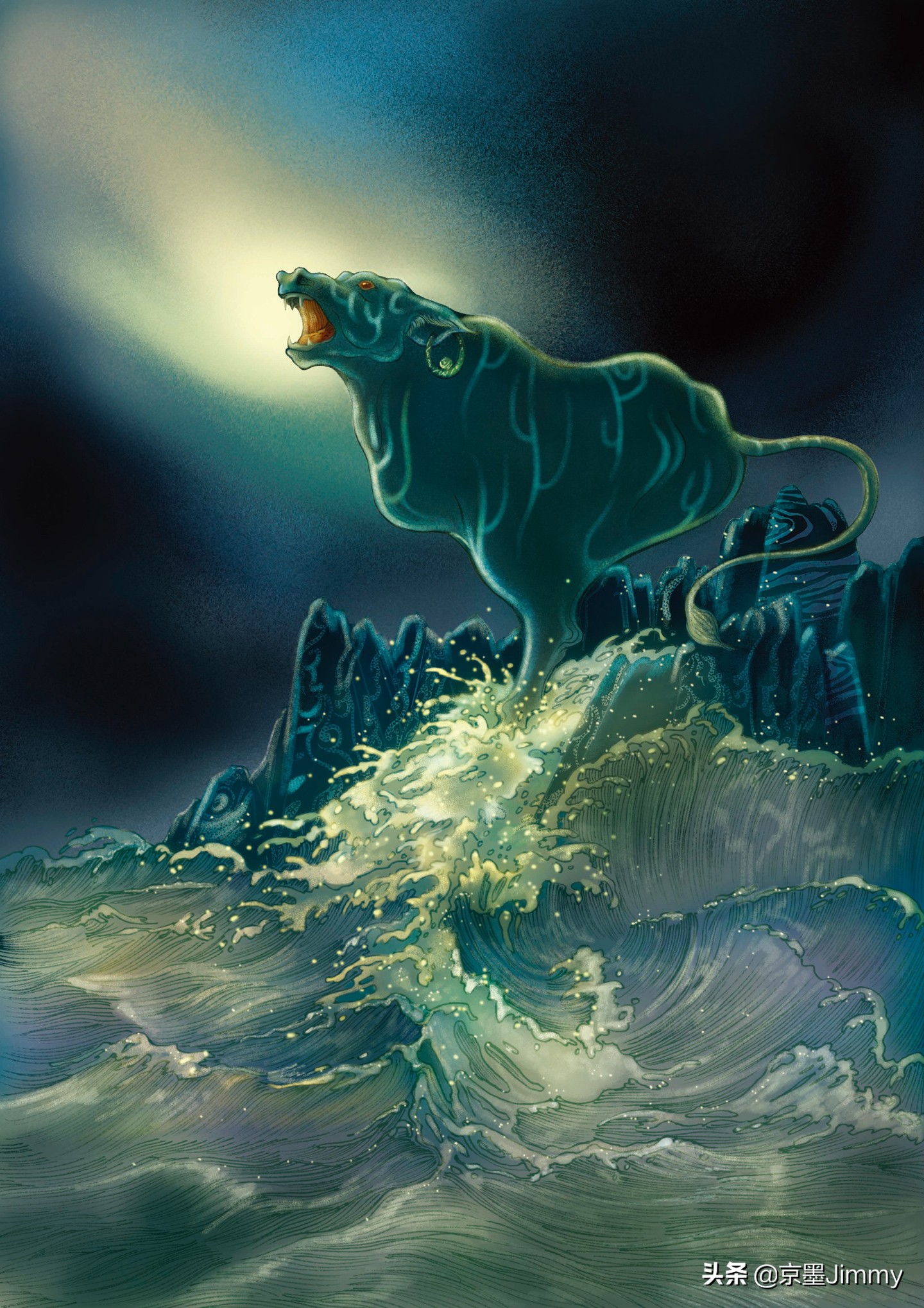 The mythical beasts of Shanhaijing are both weird and agile, there are ...