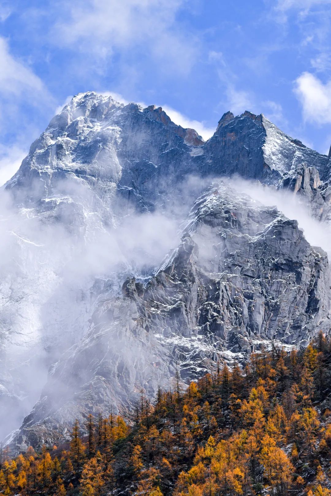 How beautiful is the autumn color of Siguniang Mountain that everyone ...