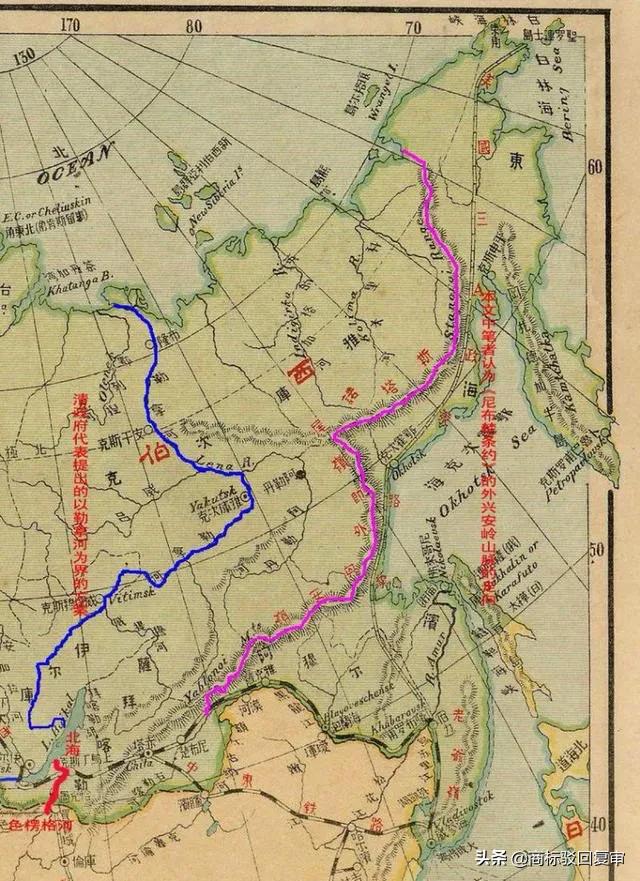 Nerchinsk negotiated, the Qing Dynasty said that China and Russia are ...