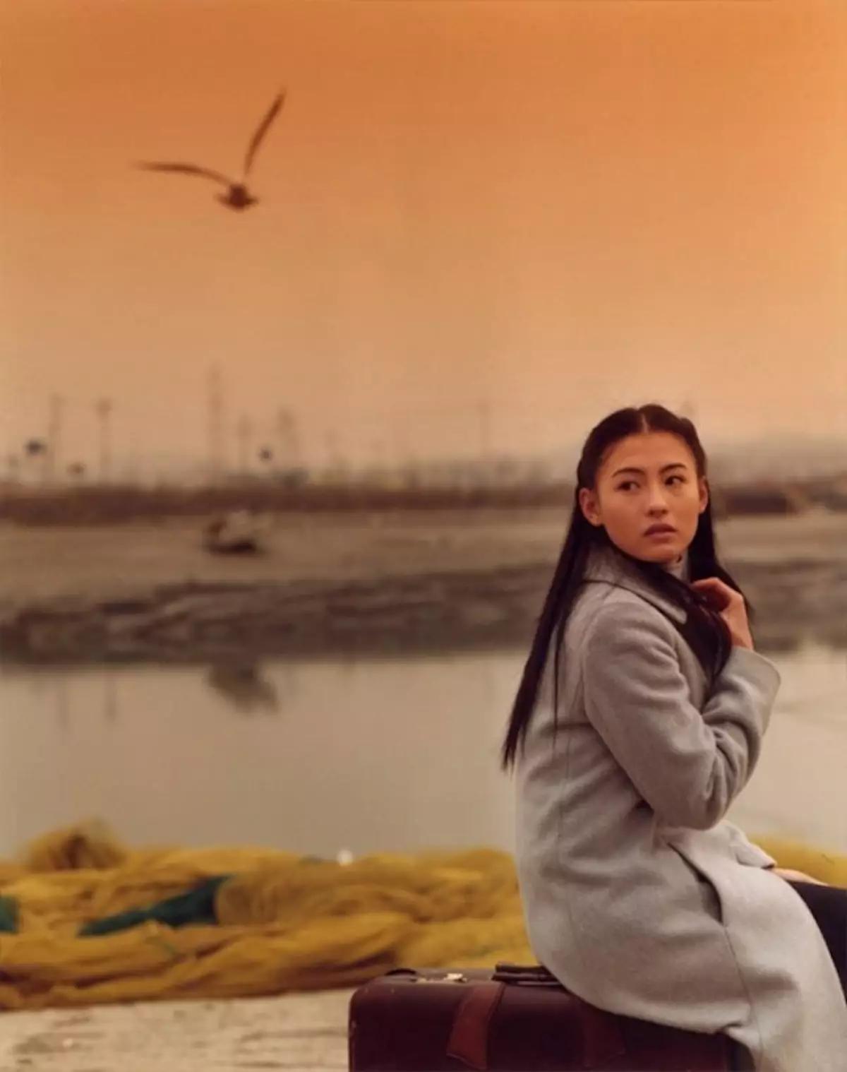 Cecilia Cheung's first overseas film "Bai Lan" stills without makeup ...