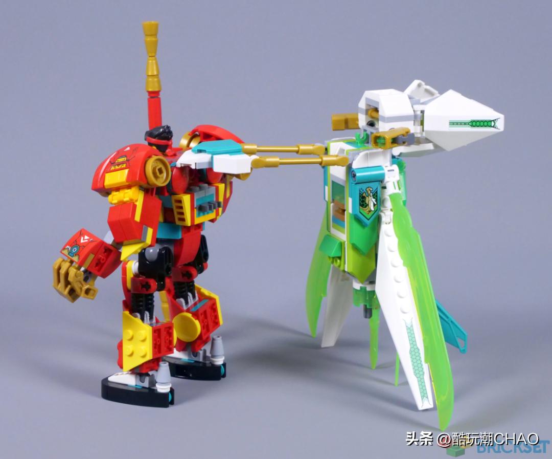 LEGO Monkie Kid Series 80040 Monkie Kid Transformation Mech Suit ...