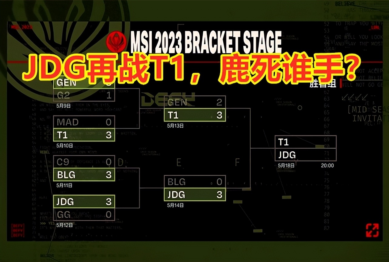 Baorudi, JDG revenge T1! Faker was beaten into a breakthrough, and T1 fell to the loser group ...