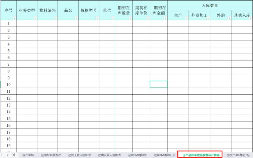 Carry forward the cost of low-value consumables in the cost accounting ...