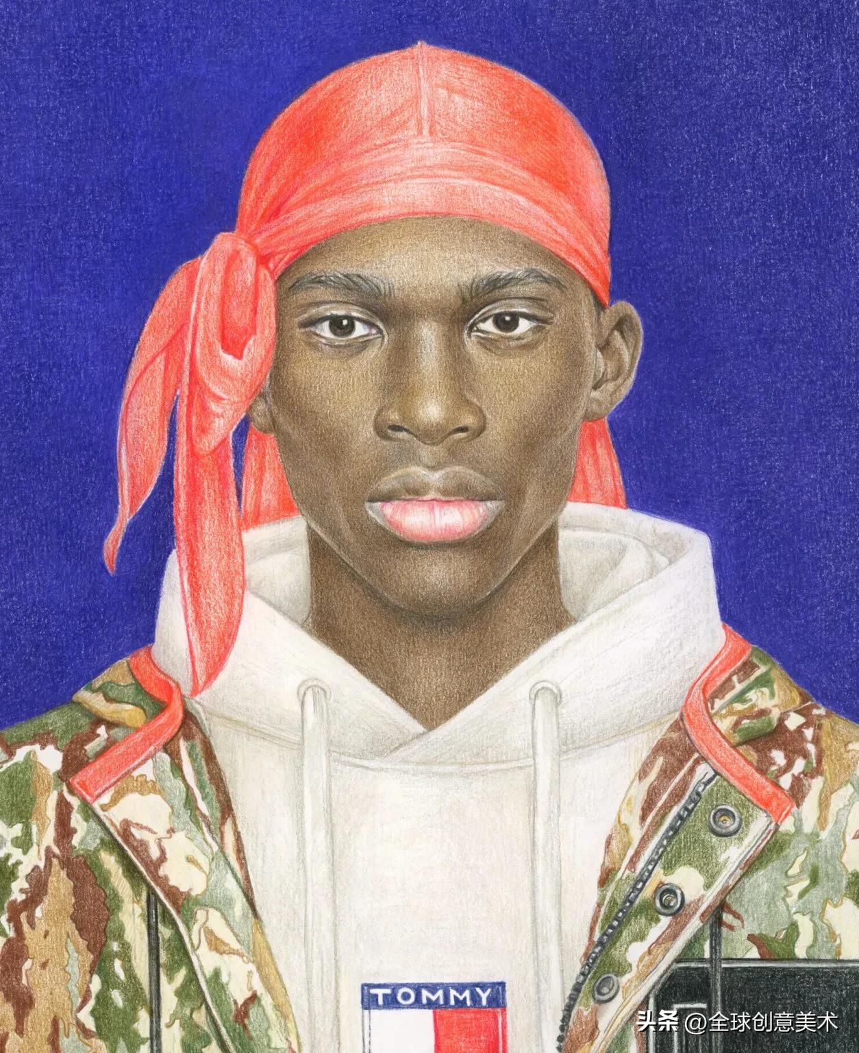 Silky Colored Pencil Portrait - iNEWS