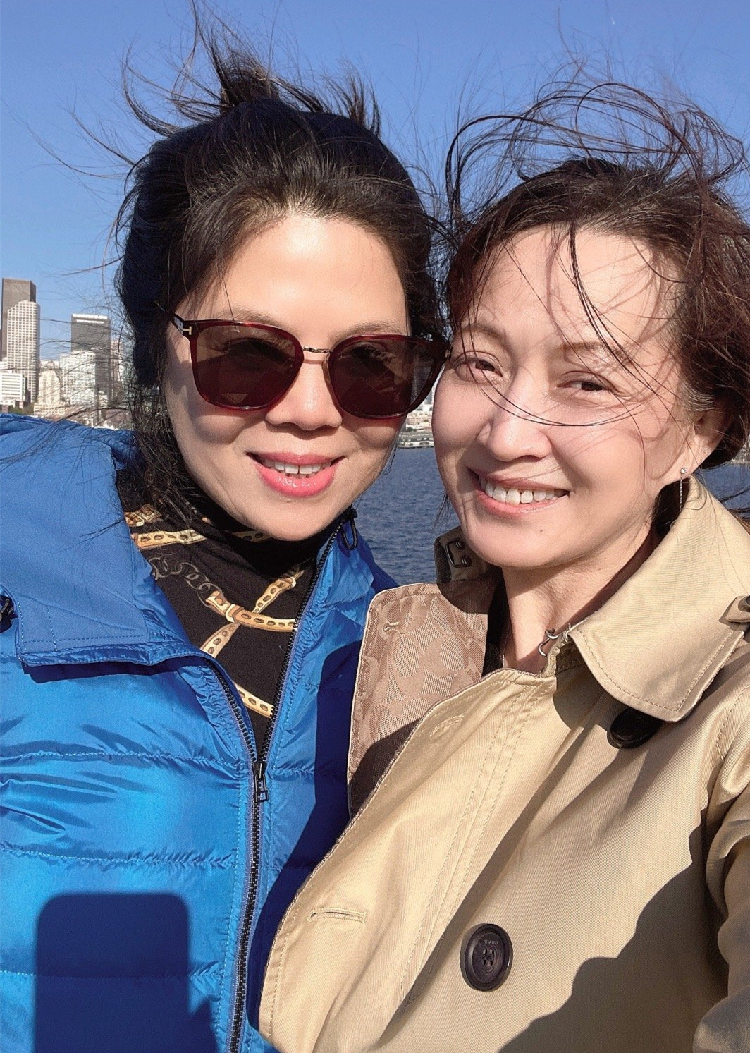 "Nineteen Sister Gan" Yang Lu settled in the United States, and she is ...