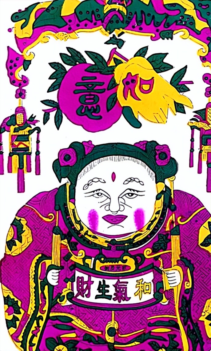 How does the art of Tantou New Year paintings show lines, colors and ...