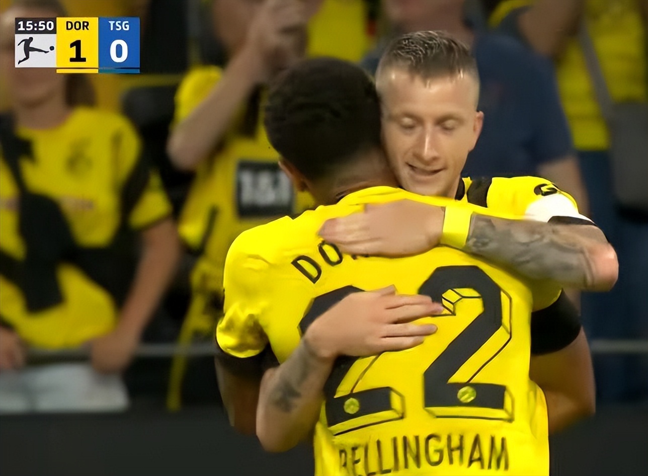 1-0!The Bundesliga 5 crowns won again: Reus 2 goals in exchange for 6 ...