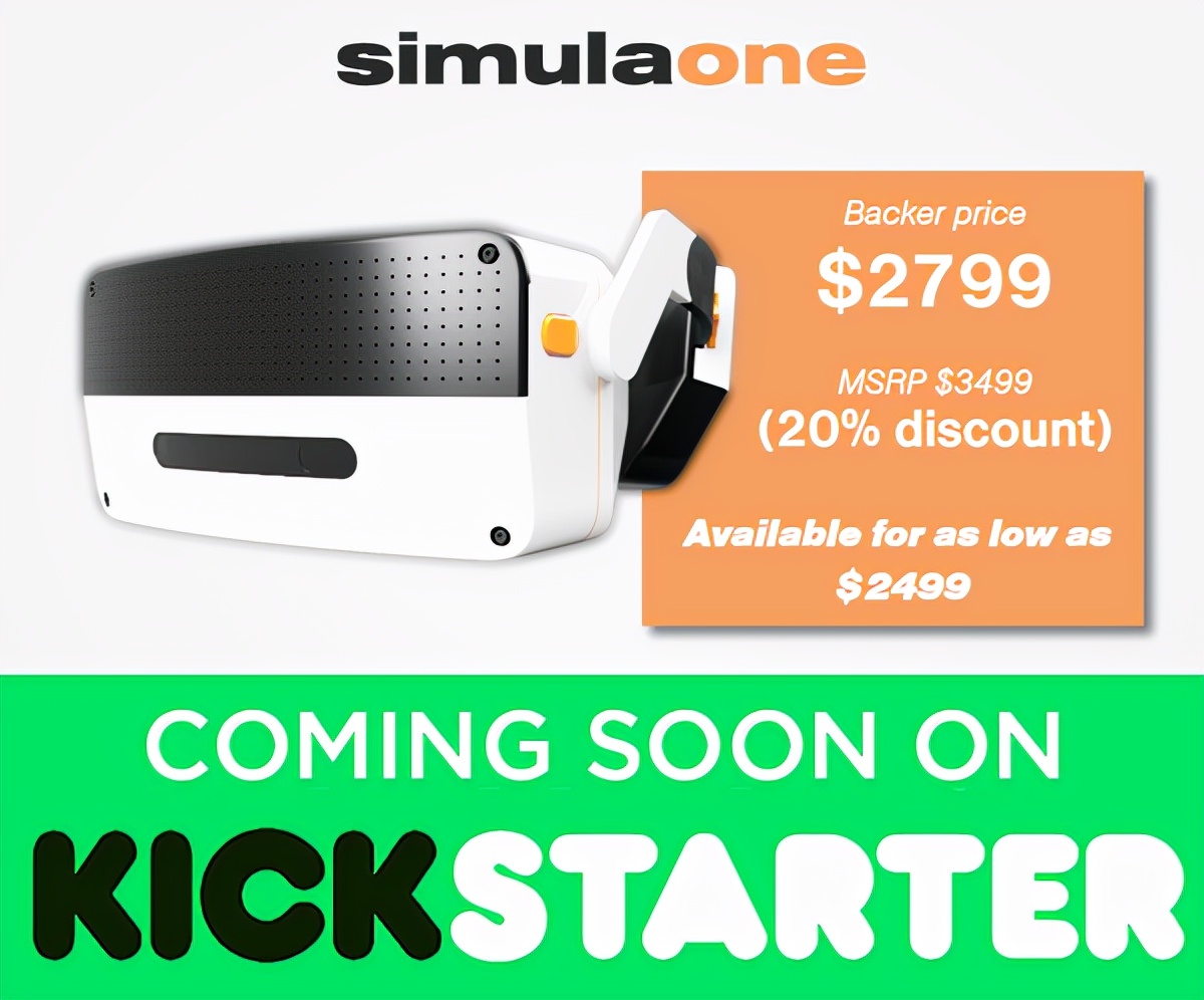 The Simula One VR all-in-one system for Linux is crowdfunded for $2,799 ...
