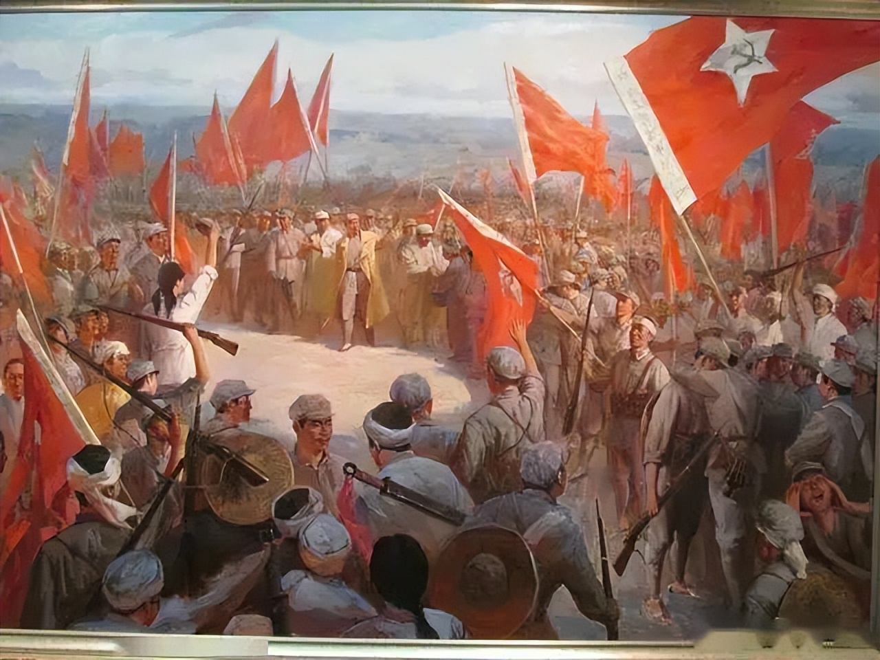 In 1955, when the whole army was awarded, many of Peng Dehuai's ...