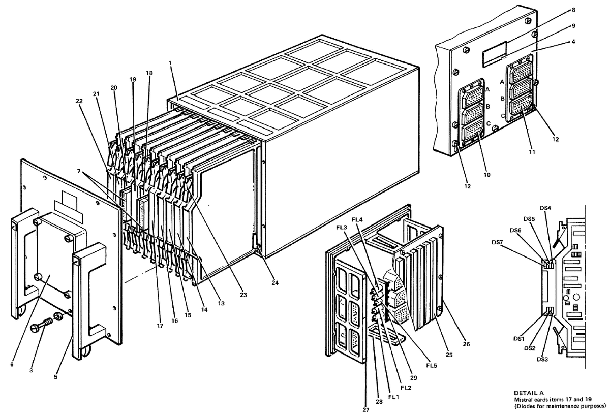 Helicopter airborne electronic equipment FDC155 flight control coupling ...