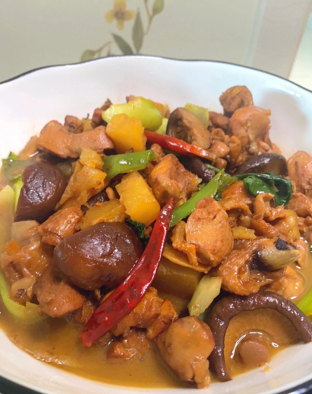 Braised yellow chicken is so delicious, rich in aroma, delicious in ...