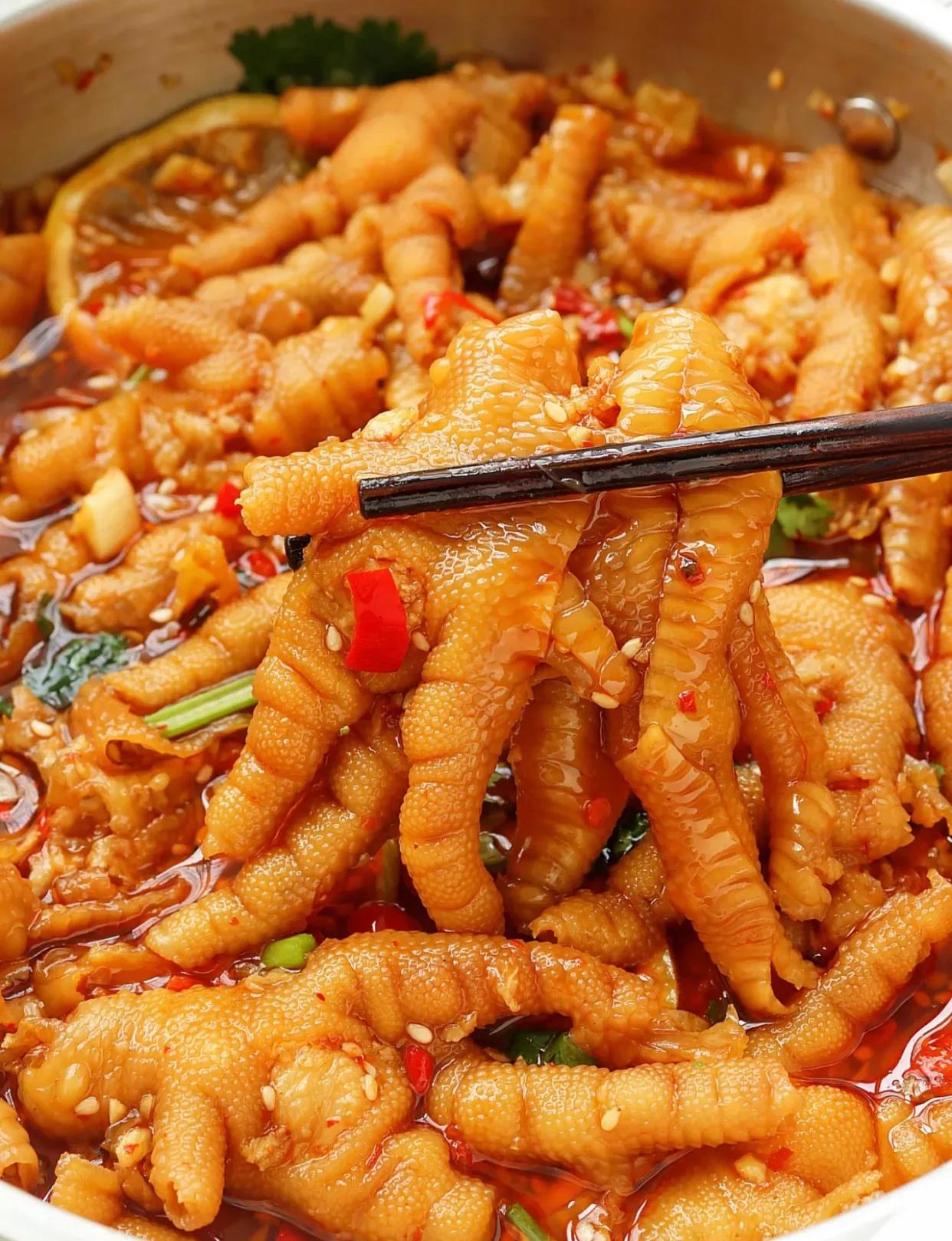 Lemon Chicken Feet: Fresh, sour and delicious with wine - iMedia