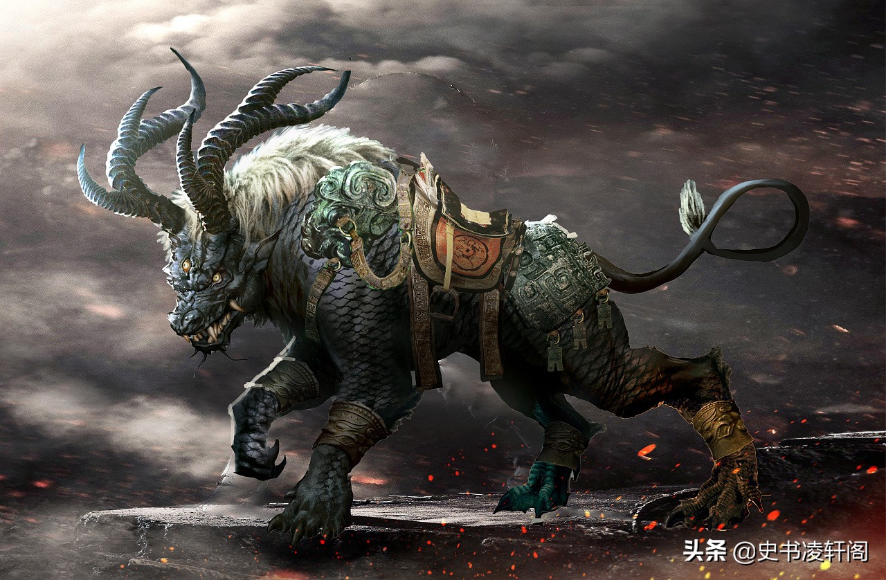 In ancient mythology, there are seven mythical beasts under the throne ...