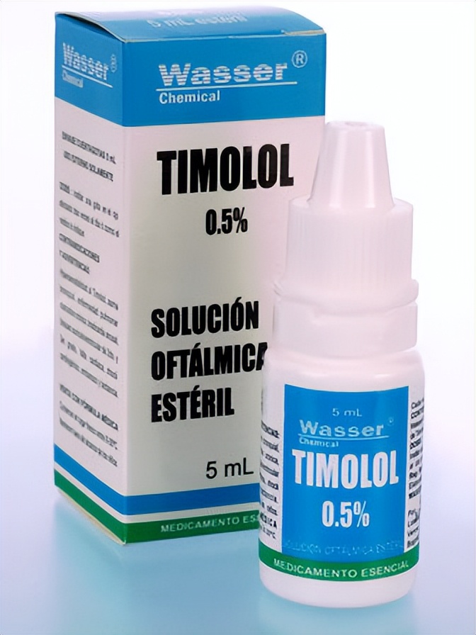 Topical application of timolol maleate gel (or timolol maleate liquid ...