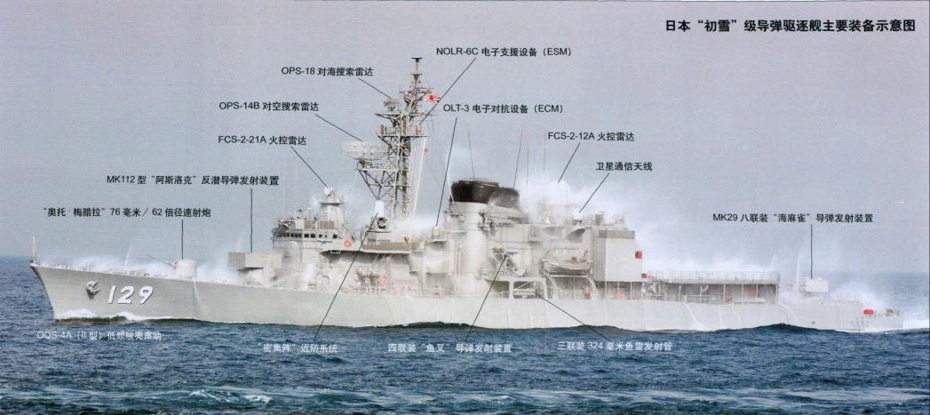 Pioneer of the general-purpose destroyer in the Sea of Japan, the first ...