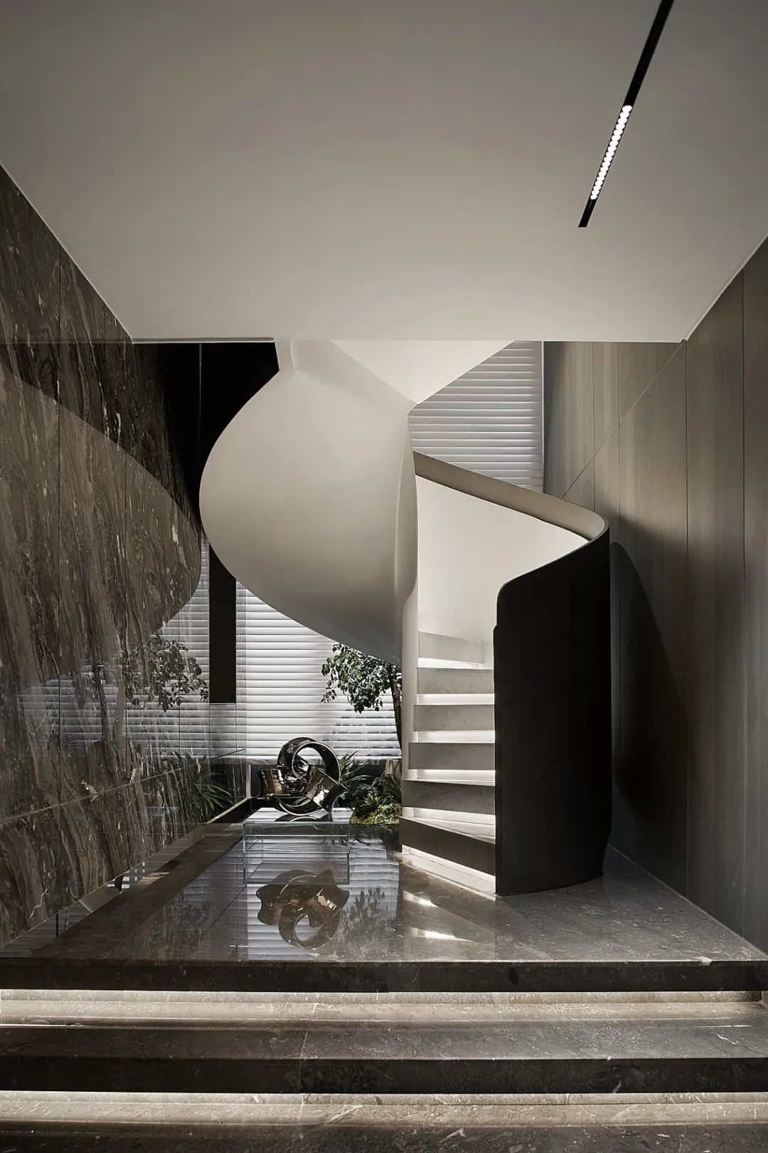 grey and white modern minimalist marble - iMedia