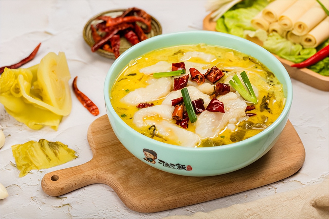 Keyu Kefan pickled cabbage fish is tender and juicy!The fish is ...