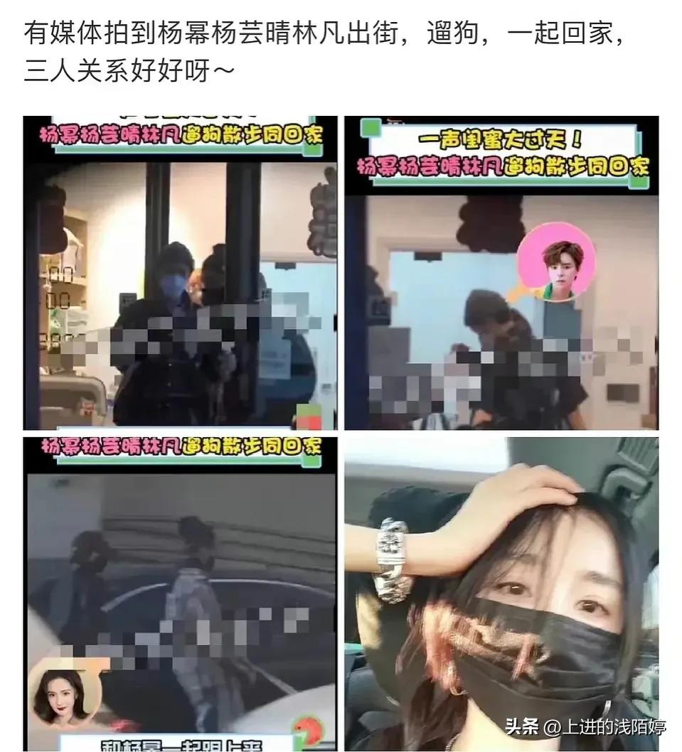 What is the relationship between Yang Mi and Lin Fan? Lin Fan returns ...