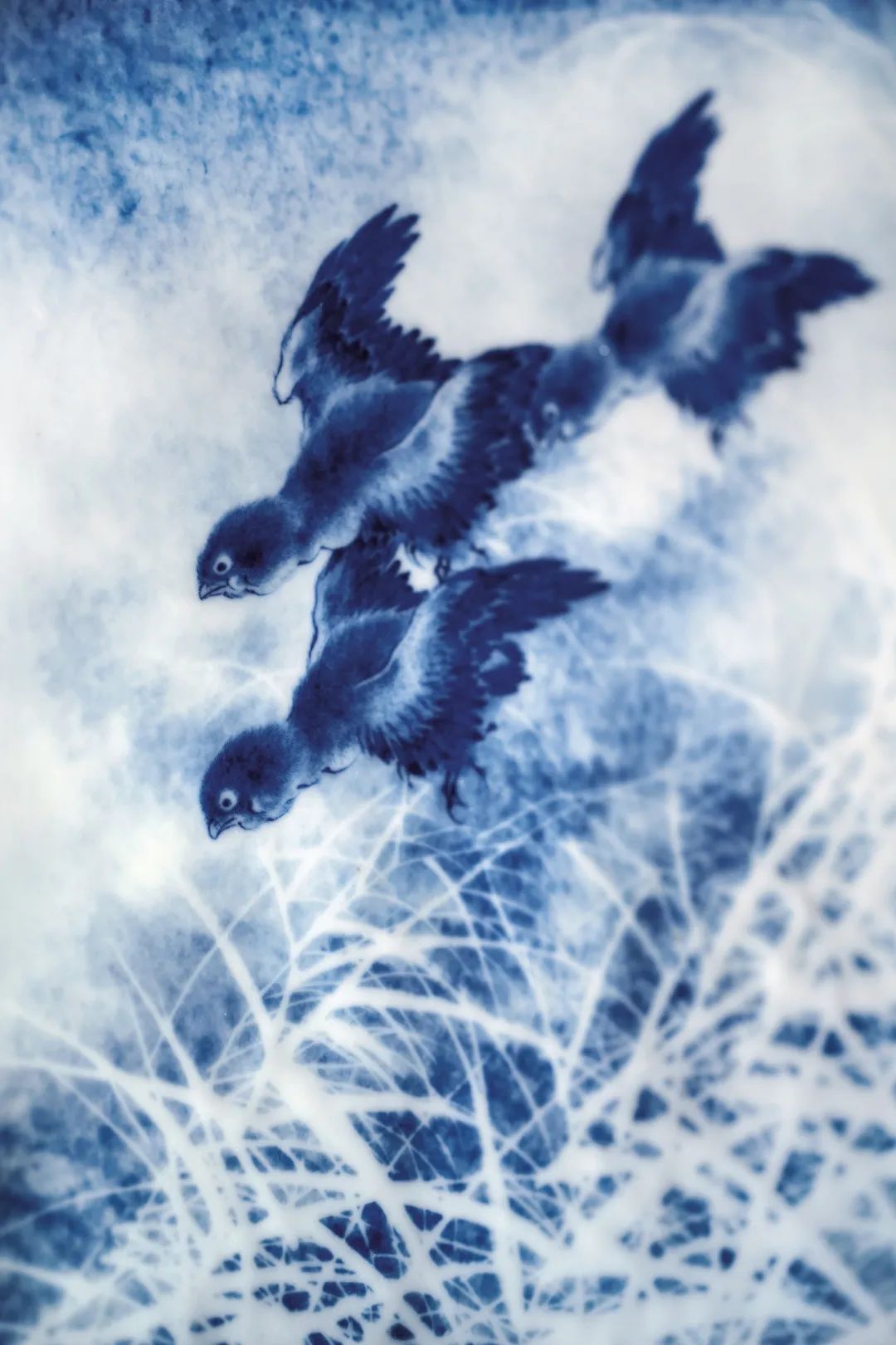 Cultivating and viewing the ancients - Wang Bu's blue-and-white ...