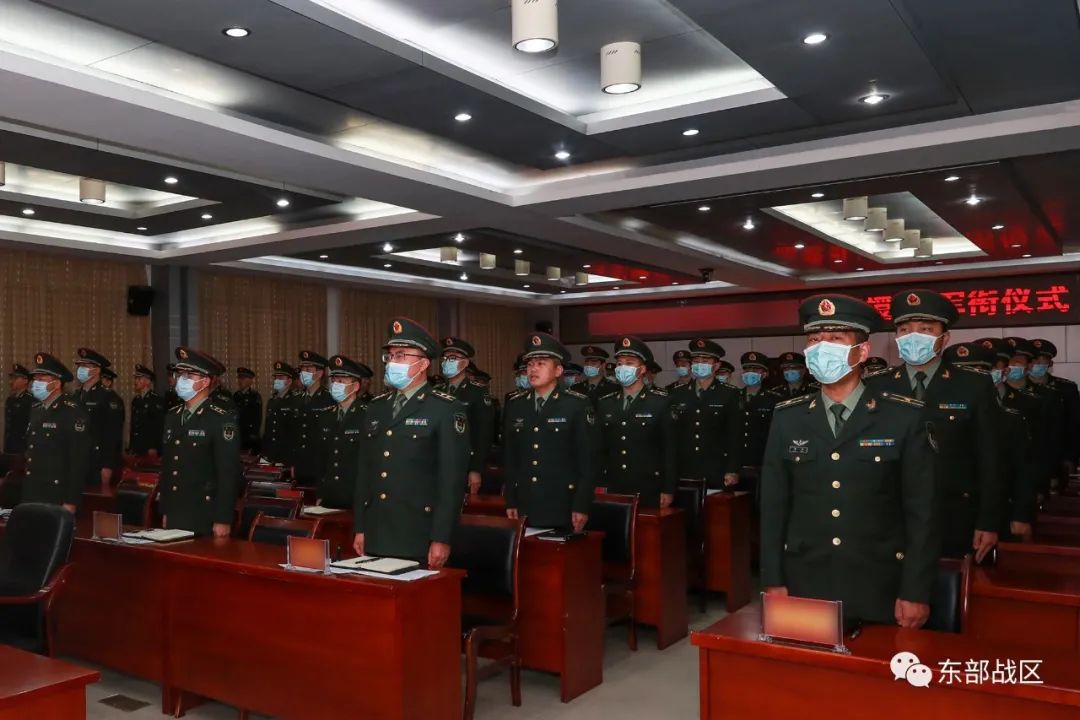 Officers and senior non-commissioned officers promoted, new platoon ...