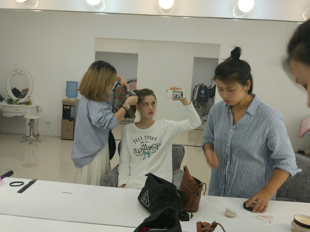 A 26-year-old Ukrainian model disappeared on the streets of Shanghai ...