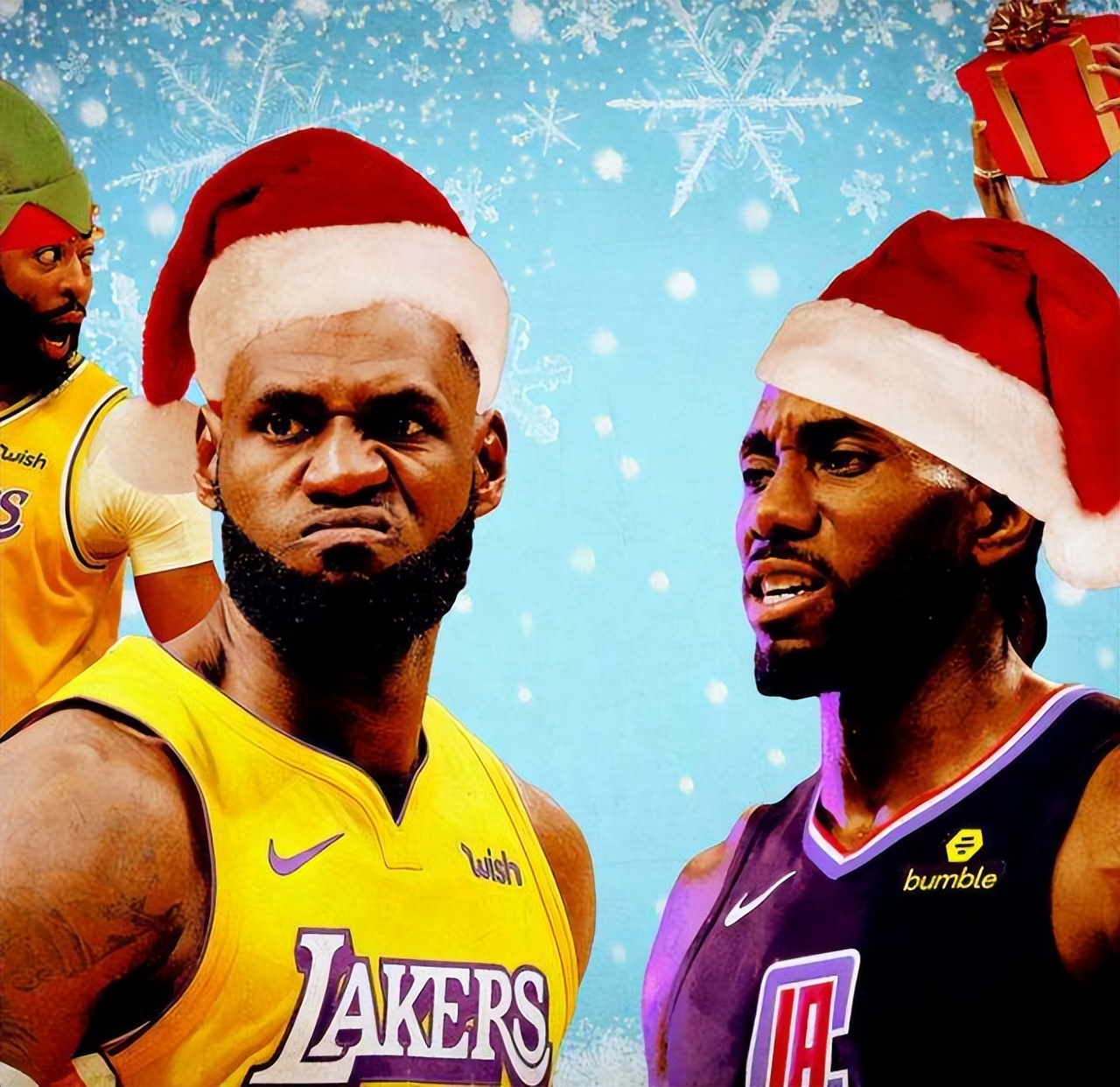 NBA Christmas Game Knicks VS 76ers - iNEWS