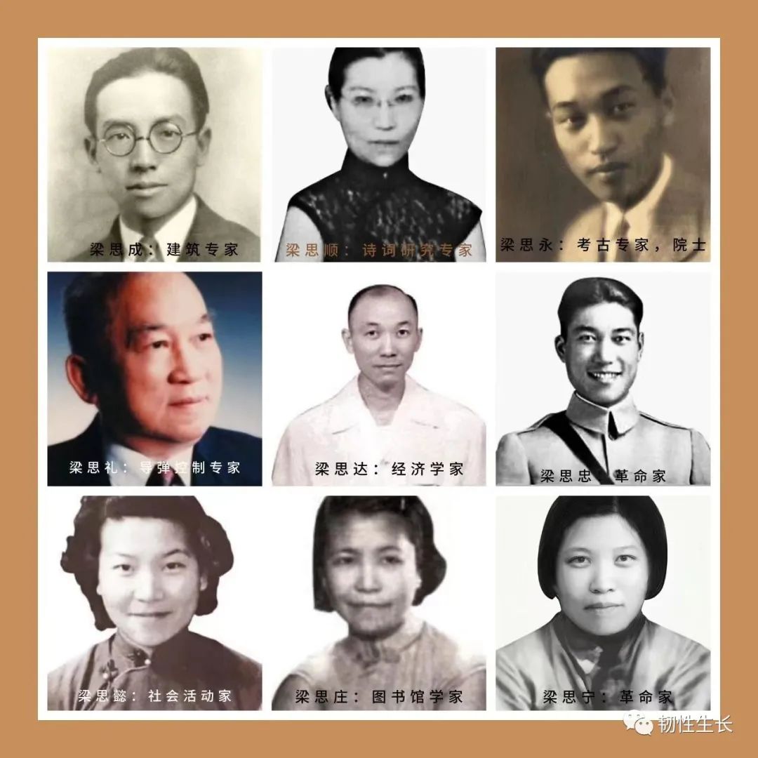 Liang Qichao's nine children are all academic masters, and his way of ...