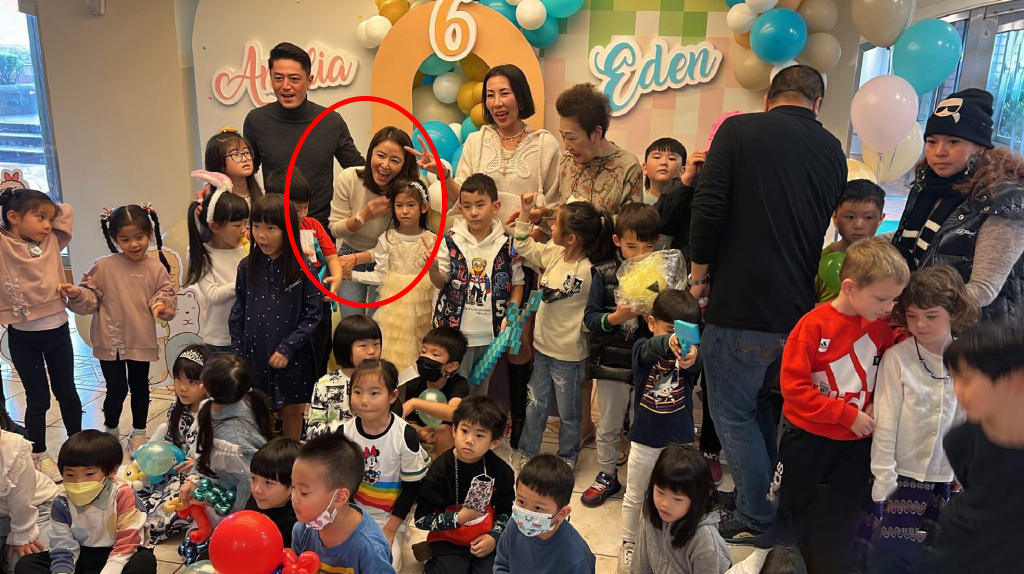 Ruby Lin rarely gets angry!The 6-year-old daughter's frontal photos ...