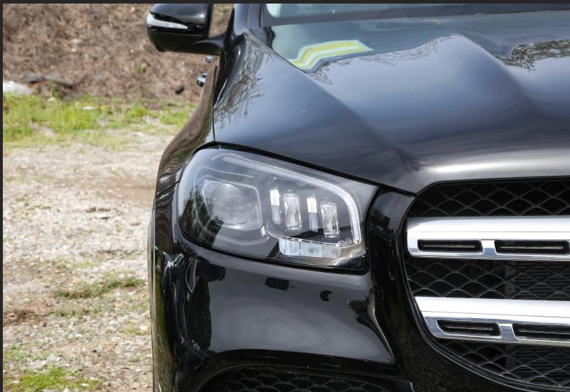 3.0T+9AT+367 horsepower! Real shots of 23 Mercedes-Benz facelifted GLS450 luxury models, naked ...