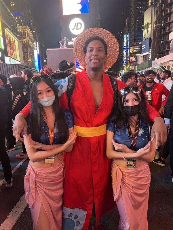 Haymi takes over Times Square in New York?One Piece "Red" will be ...