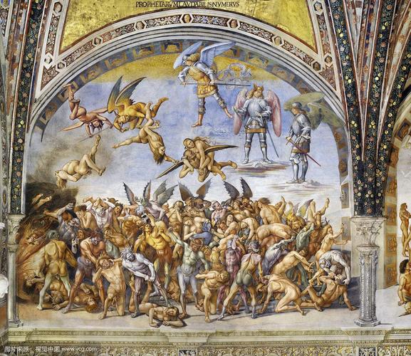 Art studies of representative church frescoes during the Italian ...