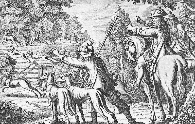 The grand scene of British hunting culture in the seventeenth century ...