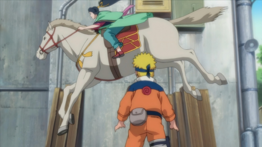 "Naruto" Naruto went to the snow country, Kakashi used the sharing eye ...